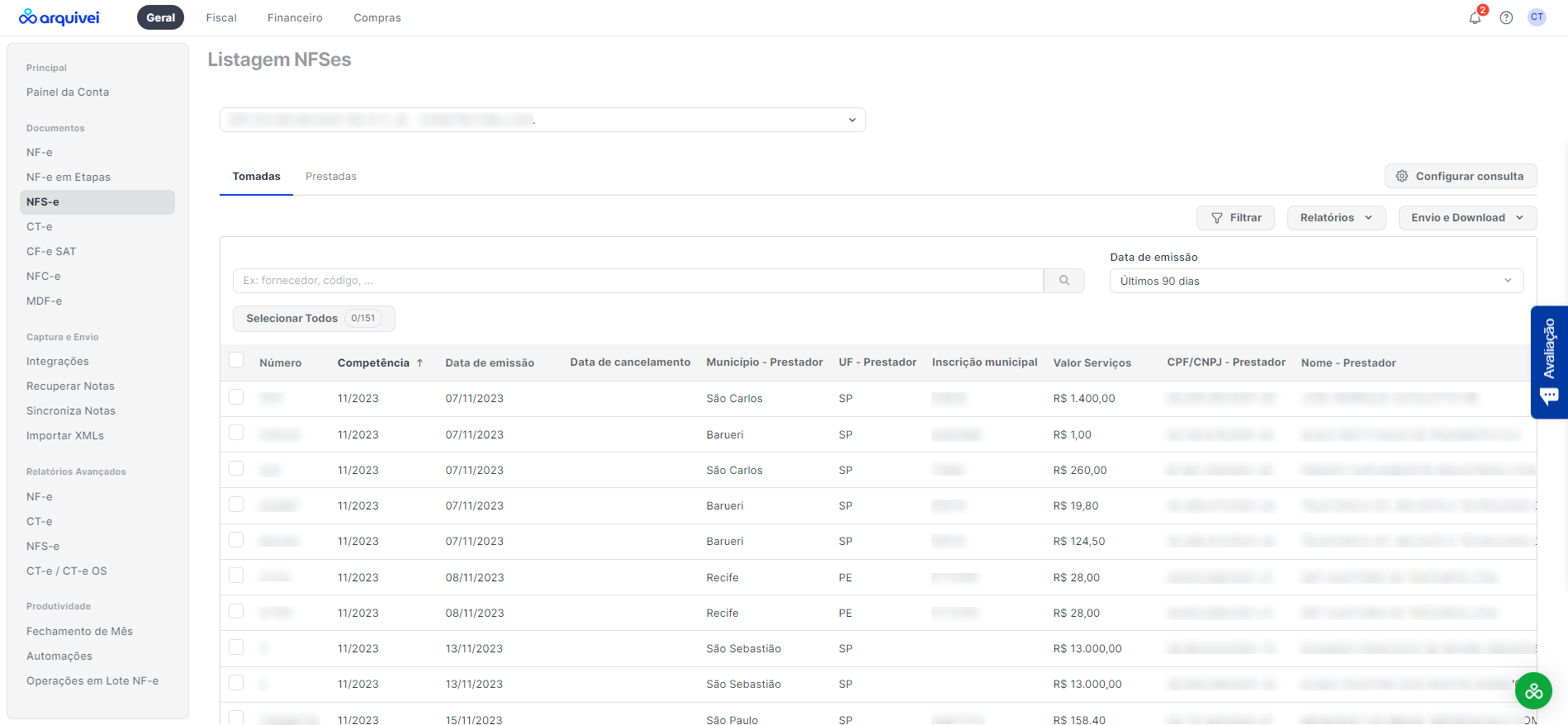 NFSe Connect: As Principais Prefeituras Do Brasil Conectadas | Qive